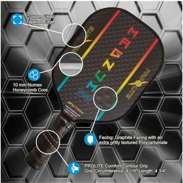 PROLITE Magnum Graphite Stealth Spectrum – Pickleball Clearance